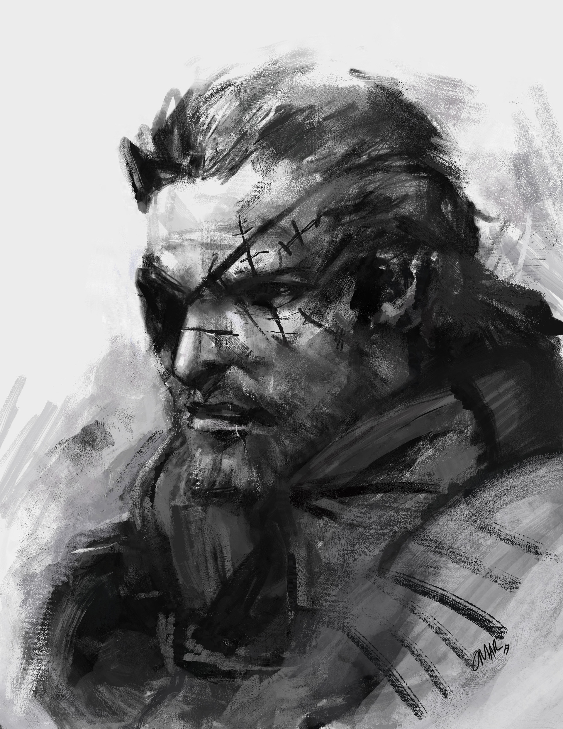 ArtStation - Venom snake