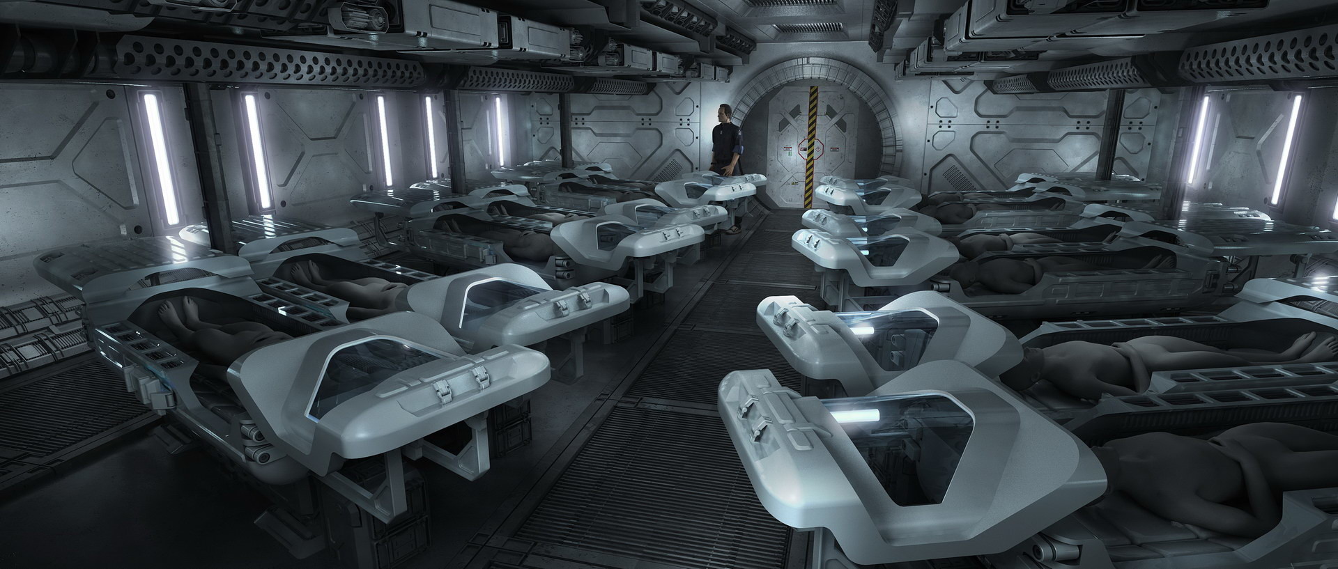 Steve Burg - Alien Covenant - Ship Interiors