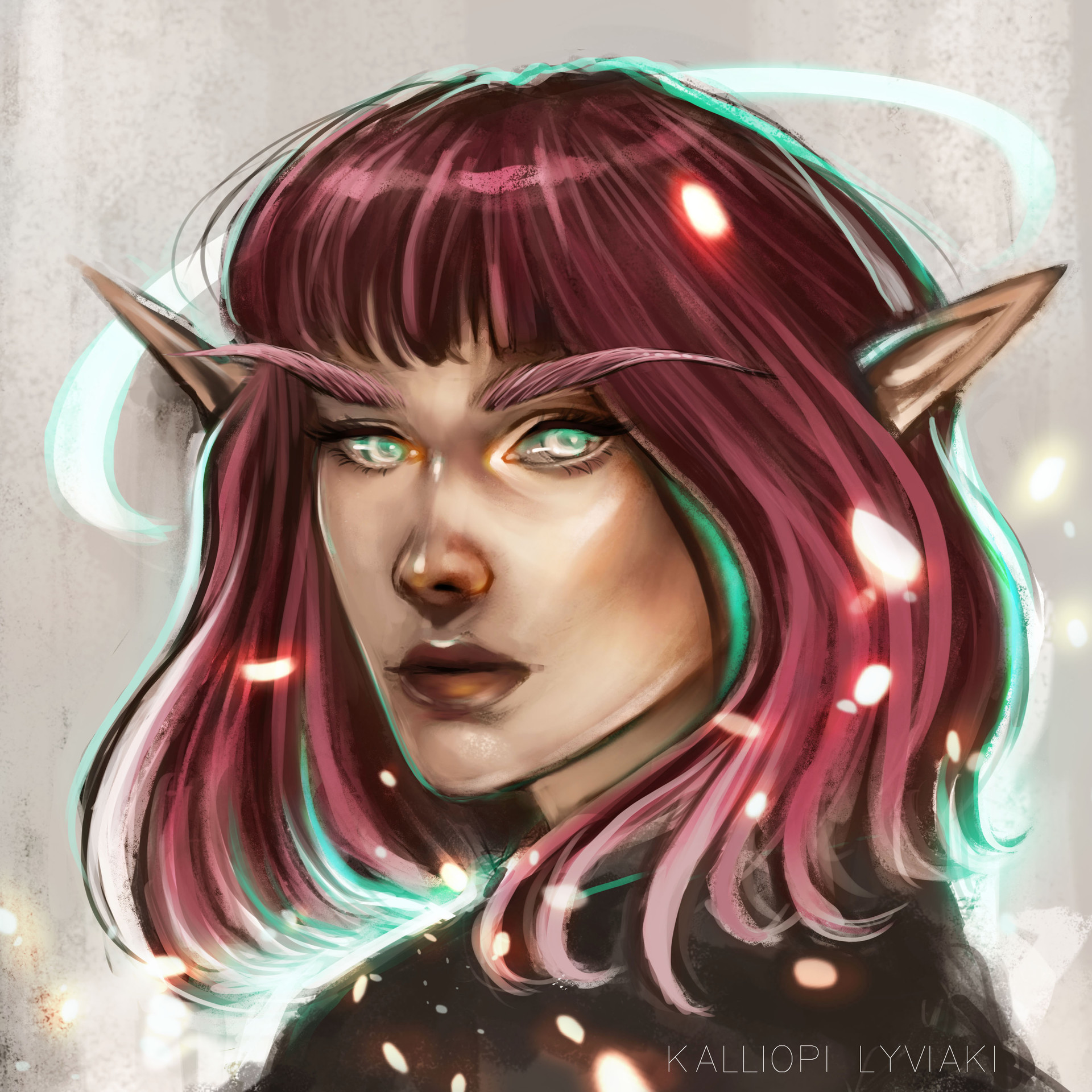 ArtStation - Elf (quick painting)