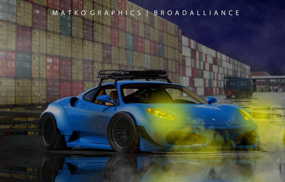 ArtStation - Ferrari 430 scuderia