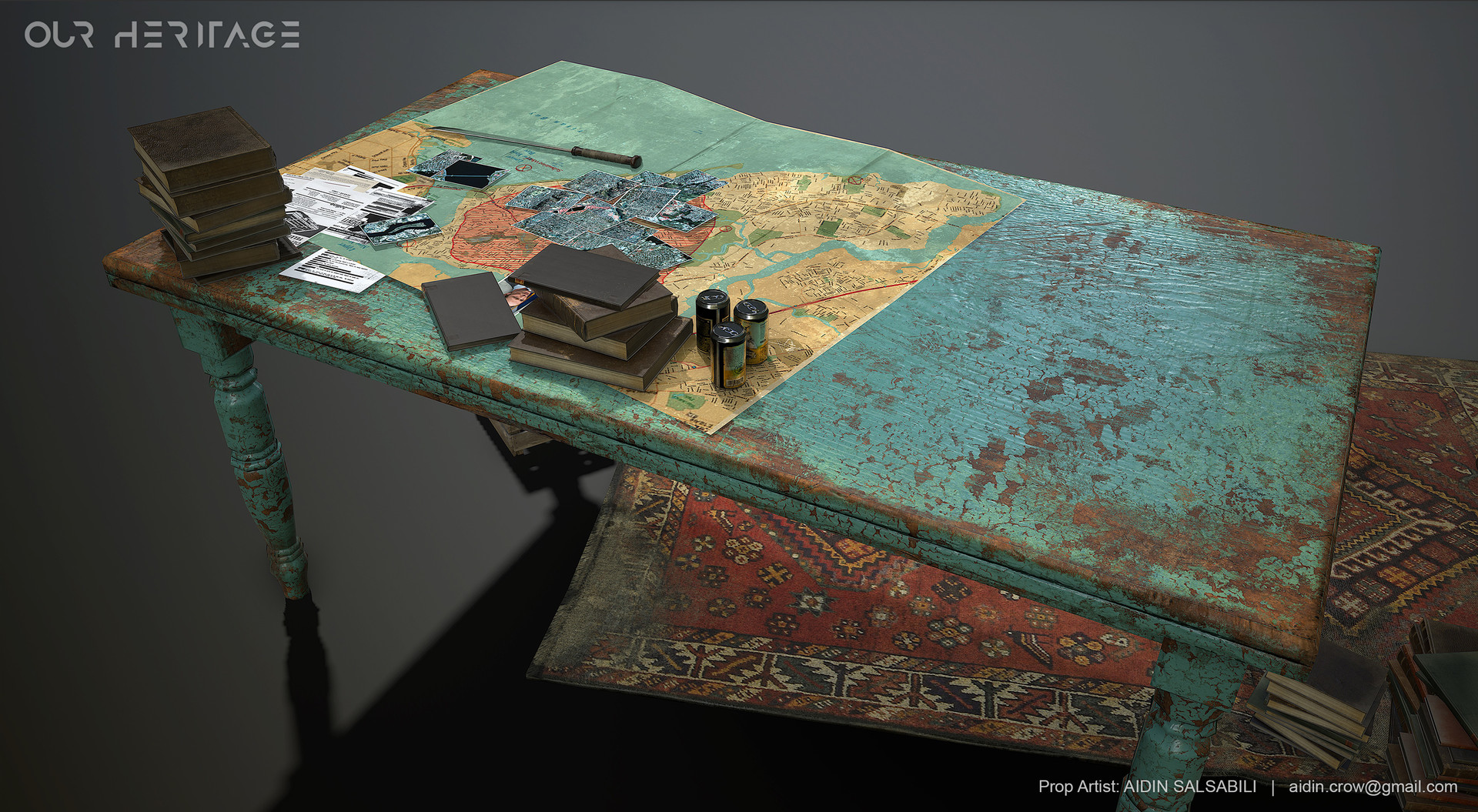 Aidin Salsabili - Tables - Project "Our Heritage"