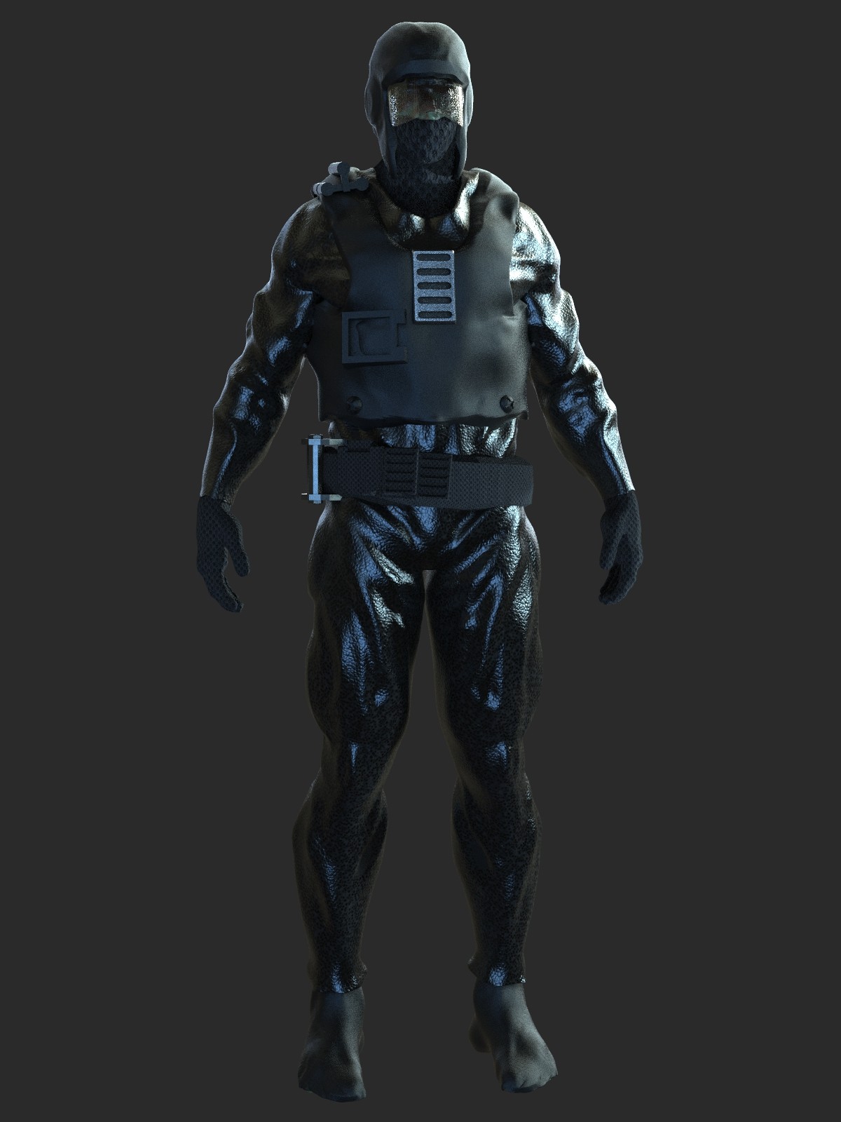 ArtStation - SWAT WIP