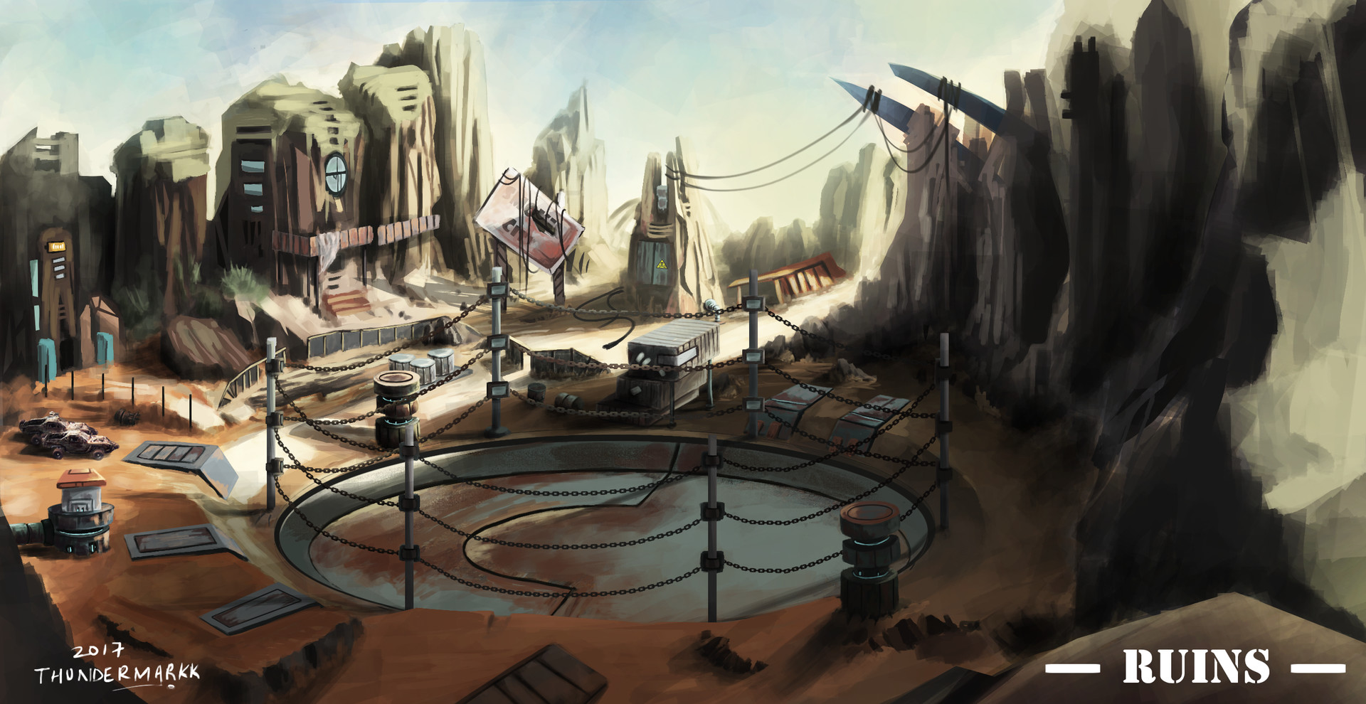 ArtStation - RUINS_LEVEL_FINAL