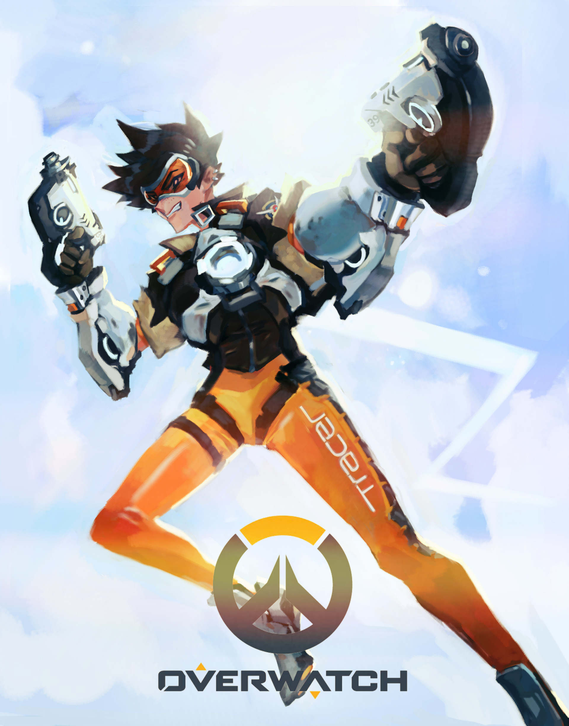 ArtStation - Tracer from Overwatch
