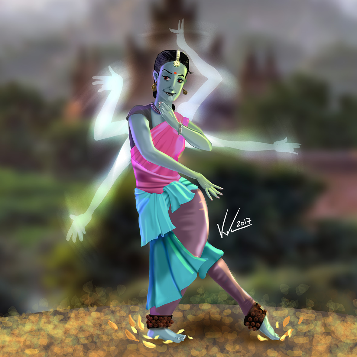 ArtStation - Indian Dancer