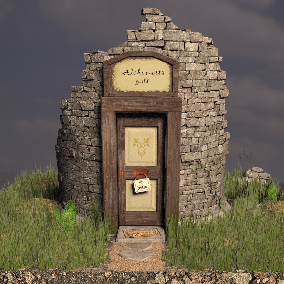 ArtStation - "Alchemists guild"