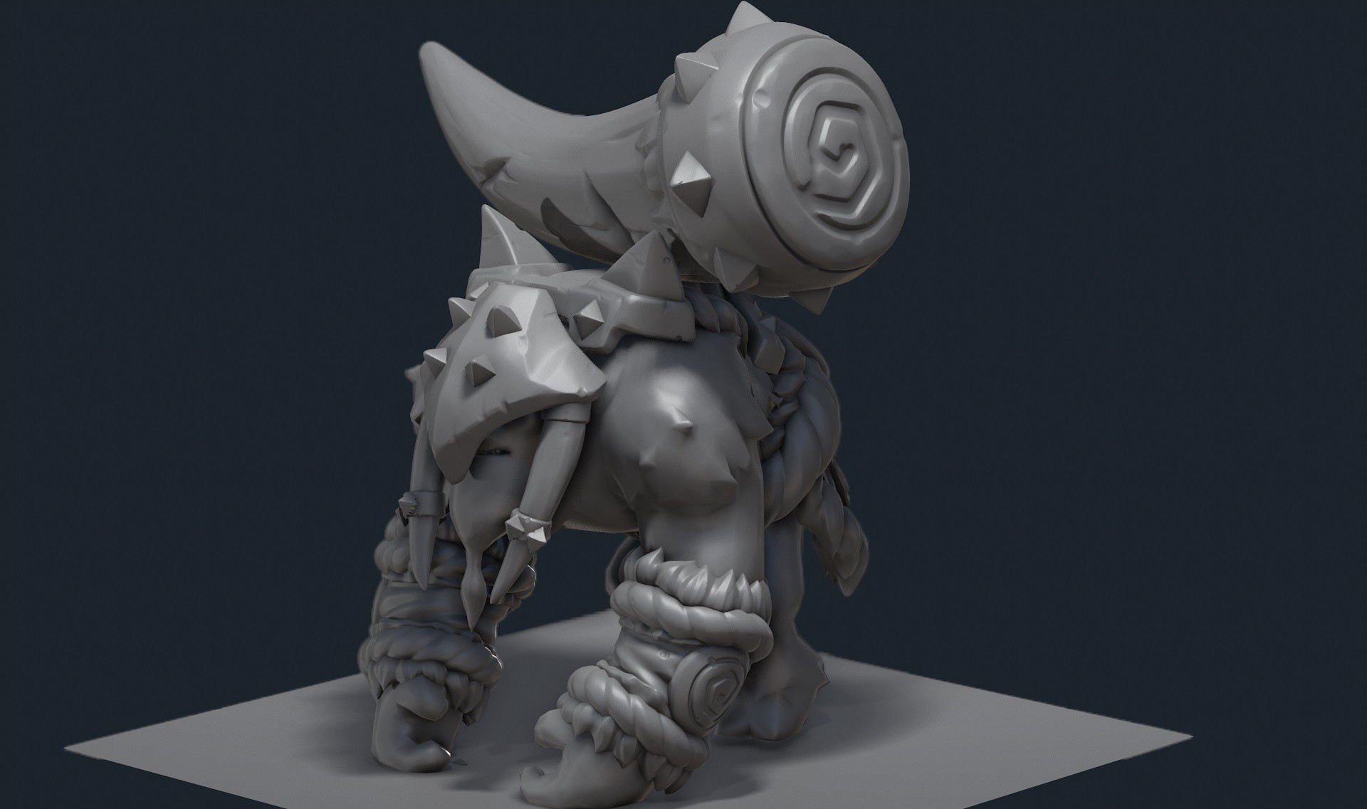 Xander Polovov - Tine of the Behemoth [DOTA 2 Cosmetics Item Set]