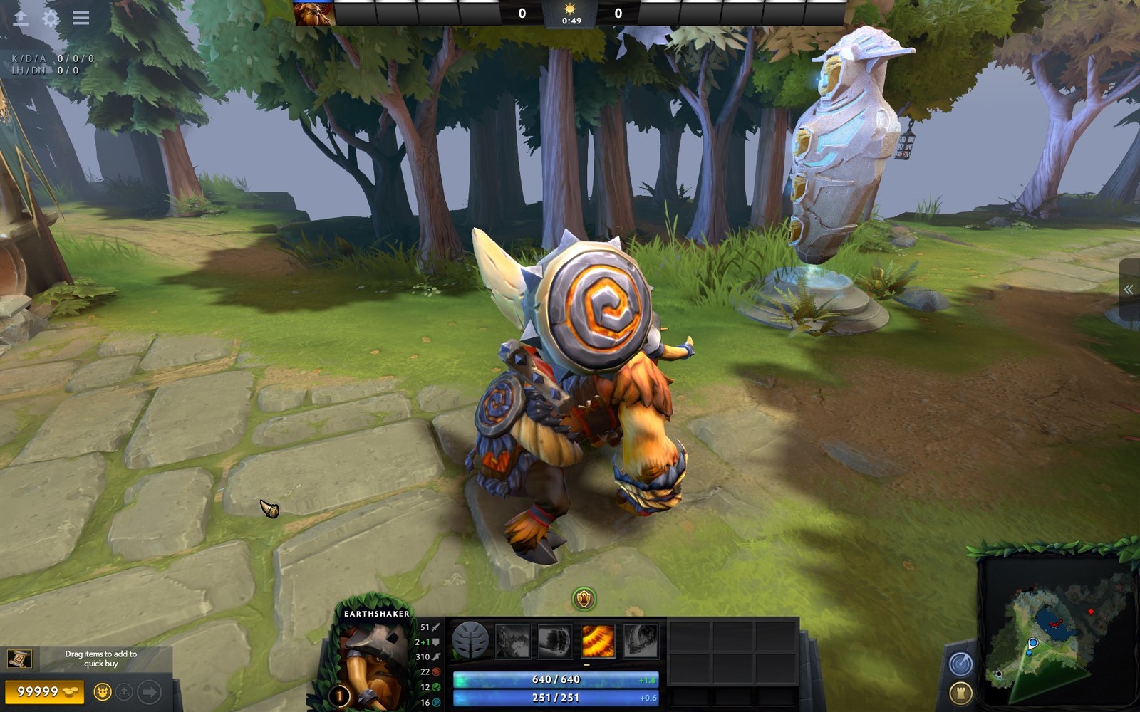 Xander Polovov - Tine of the Behemoth [DOTA 2 Cosmetics Item Set]