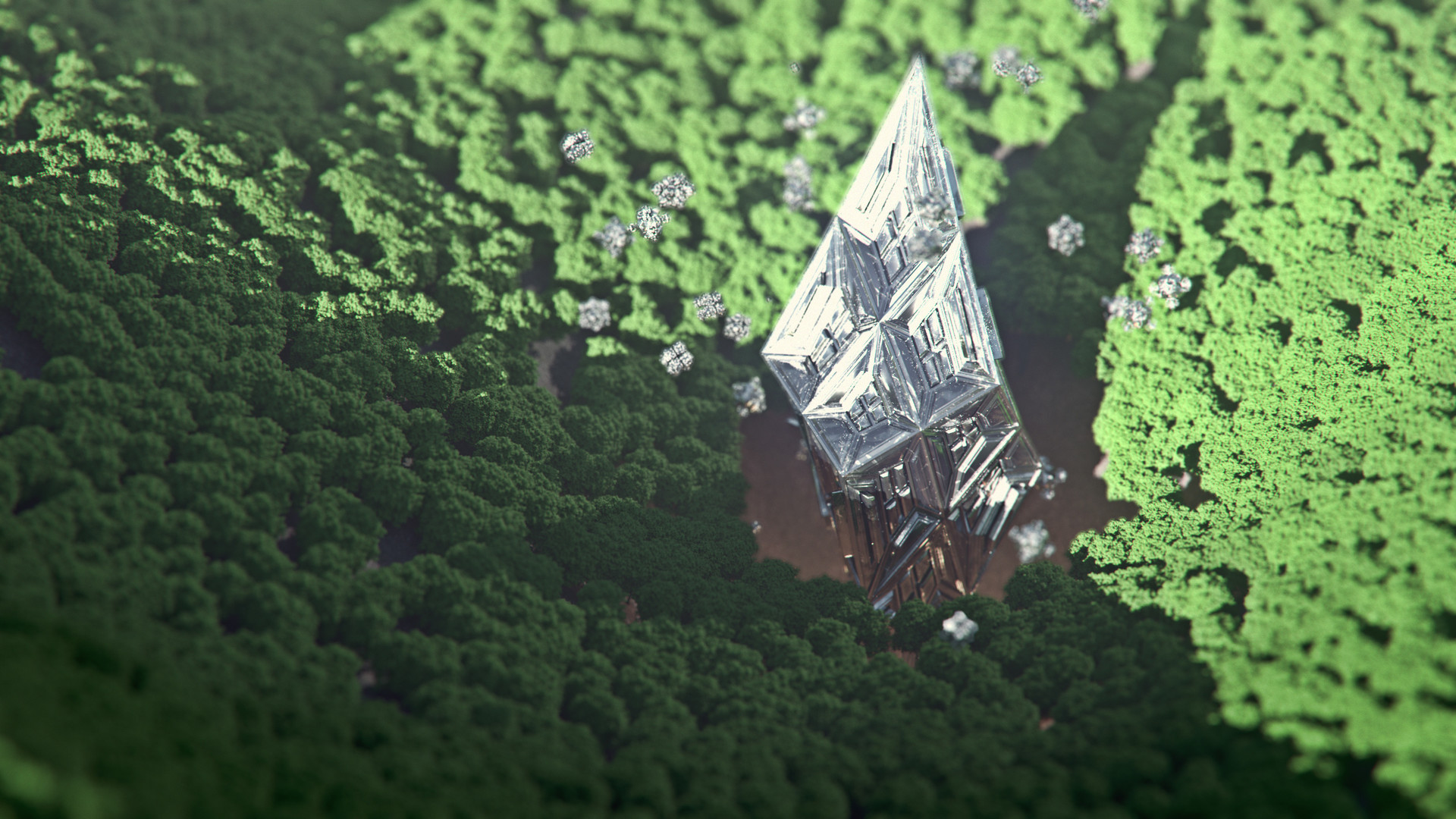 ArtStation - Sci-Fi Forest