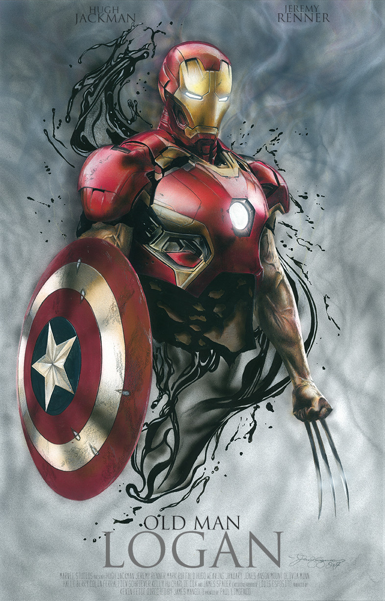 ArtStation - Old Man Logan Poster - Paul Limgenco