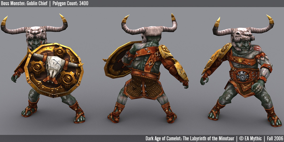 ArtStation - Dark Age of Camelot: Labyrinth, John Gotch