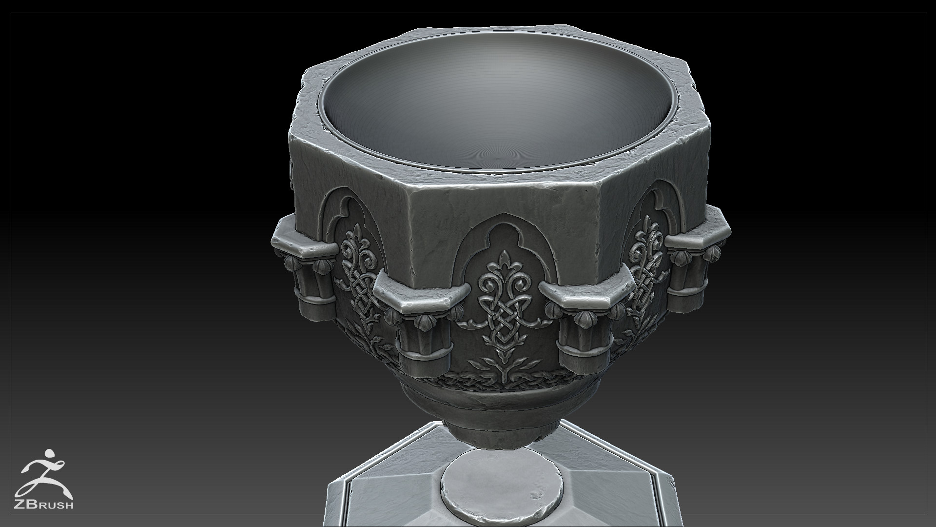 The art of Ognyan Zahariev - The Pensieve - Dumbledore's office