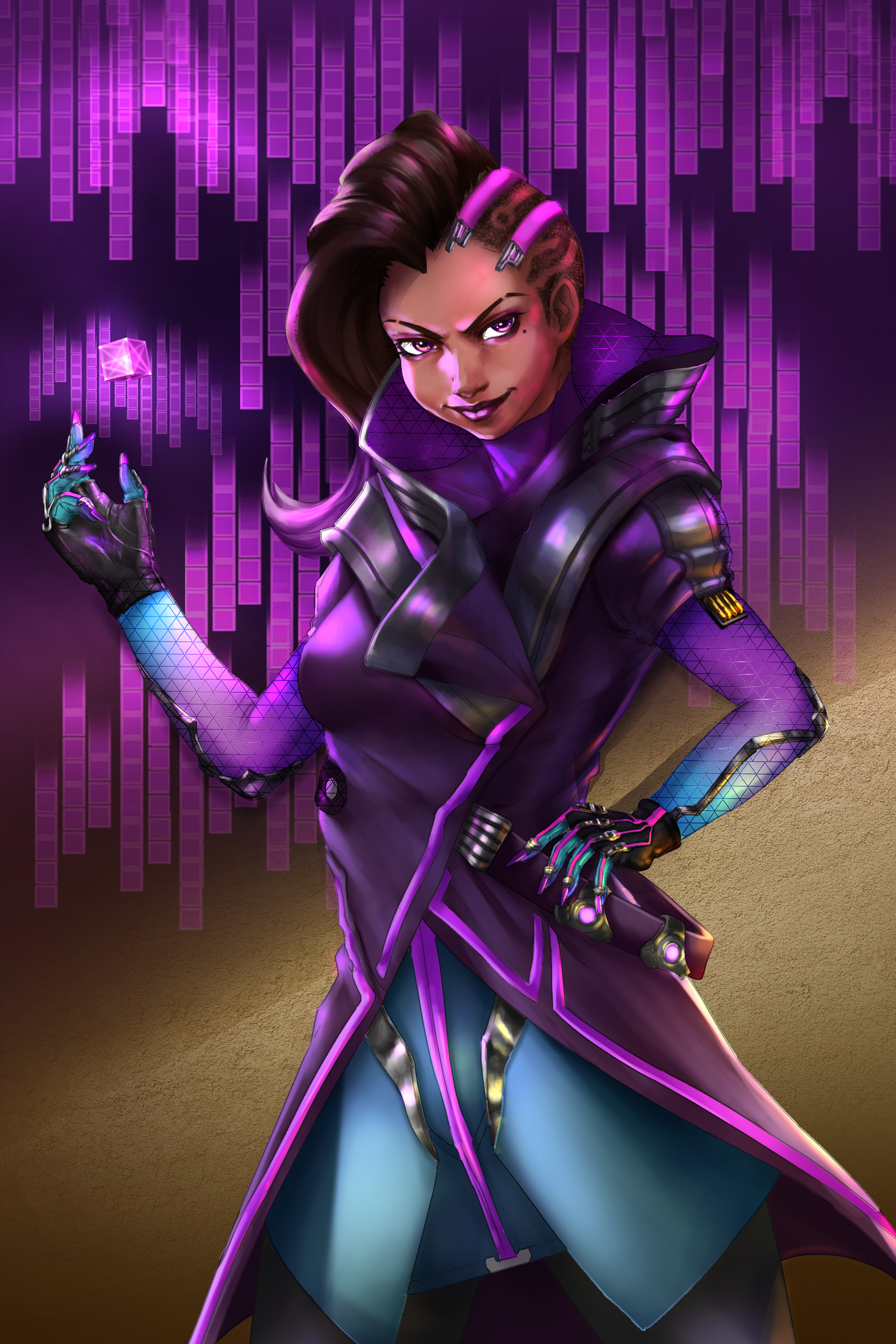 ArtStation - Sombra in action
