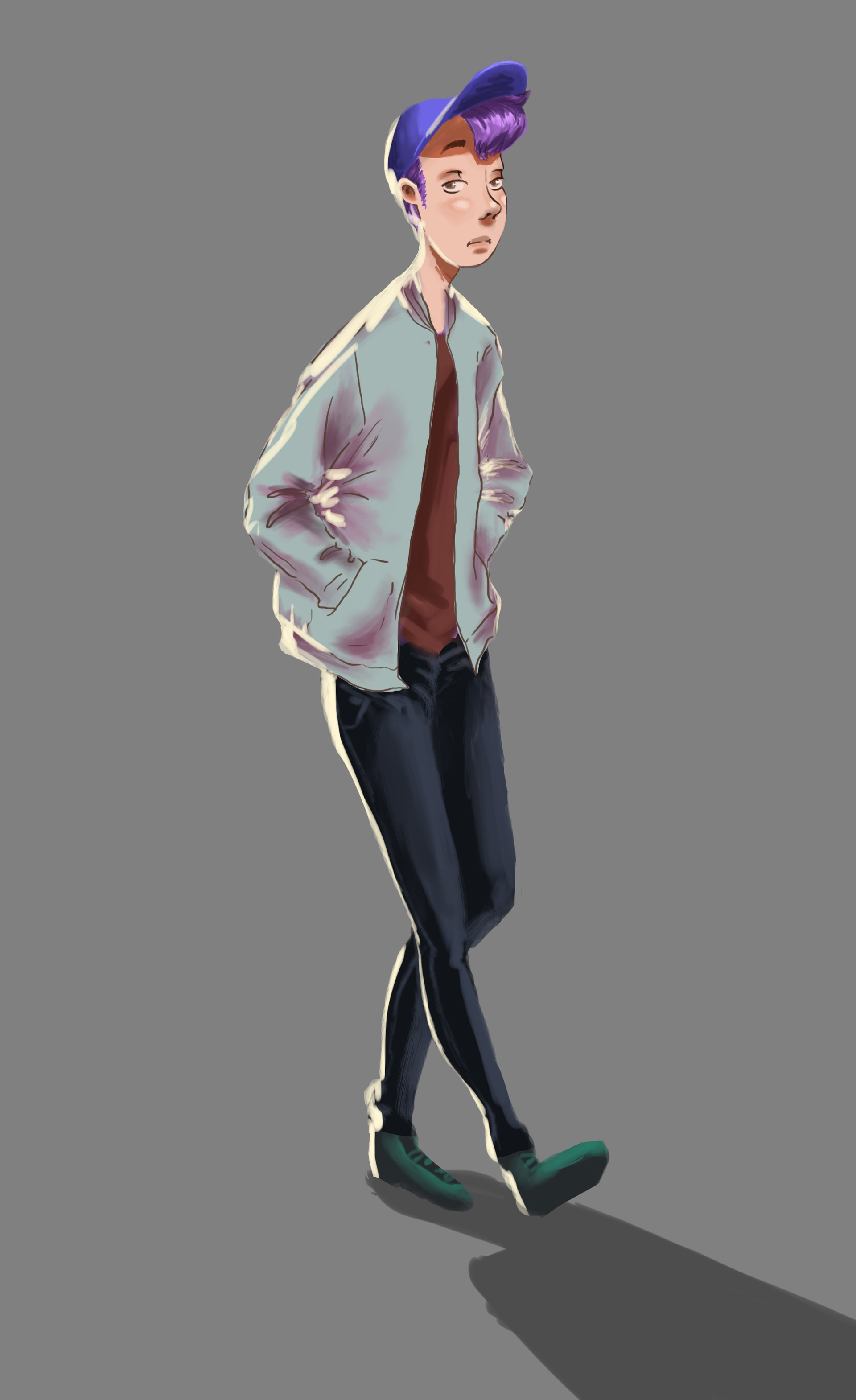 ArtStation - Casual Street Boy