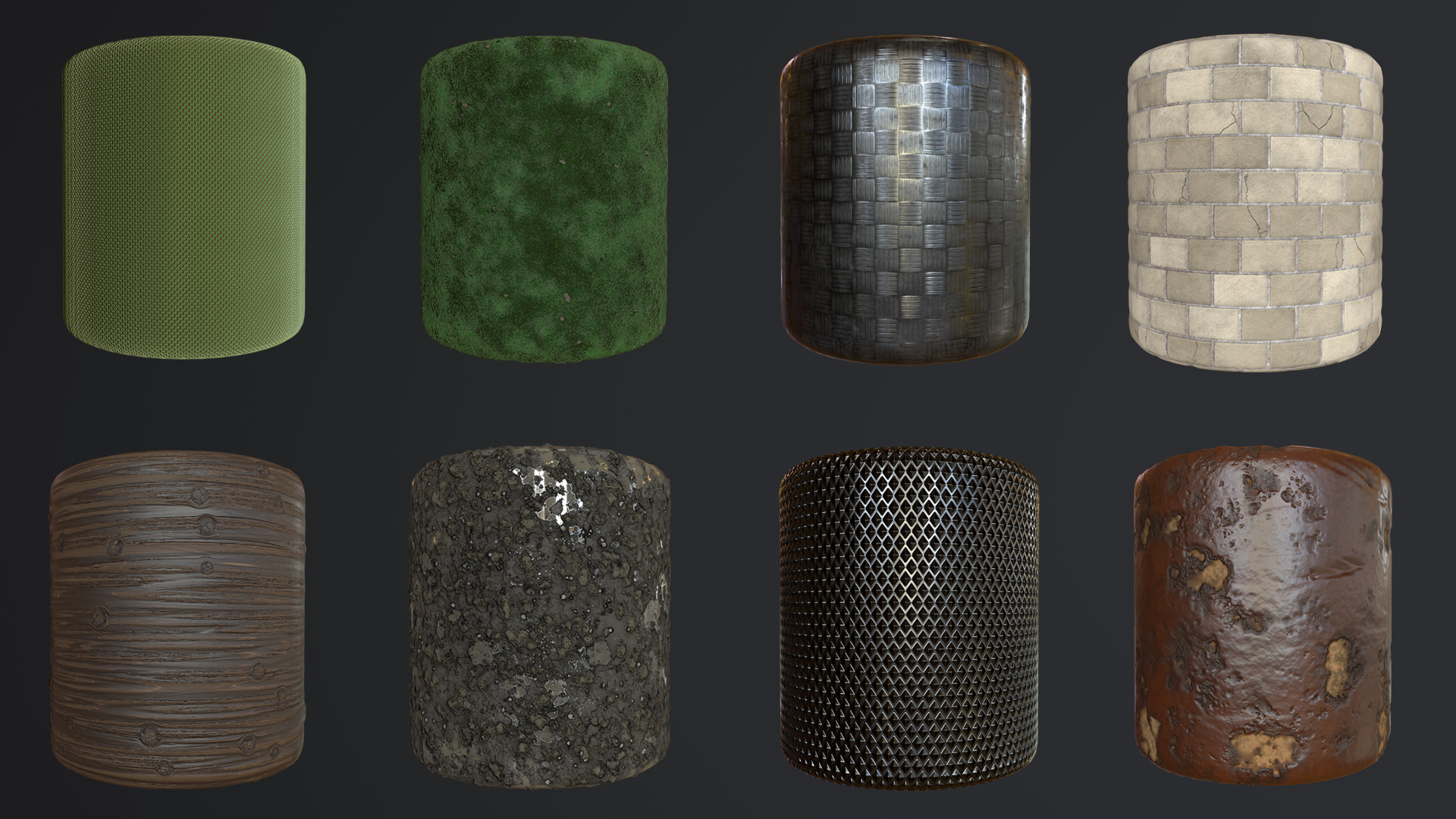 ArtStation - Substance Designer Materials Pack 1, Patrick Doll