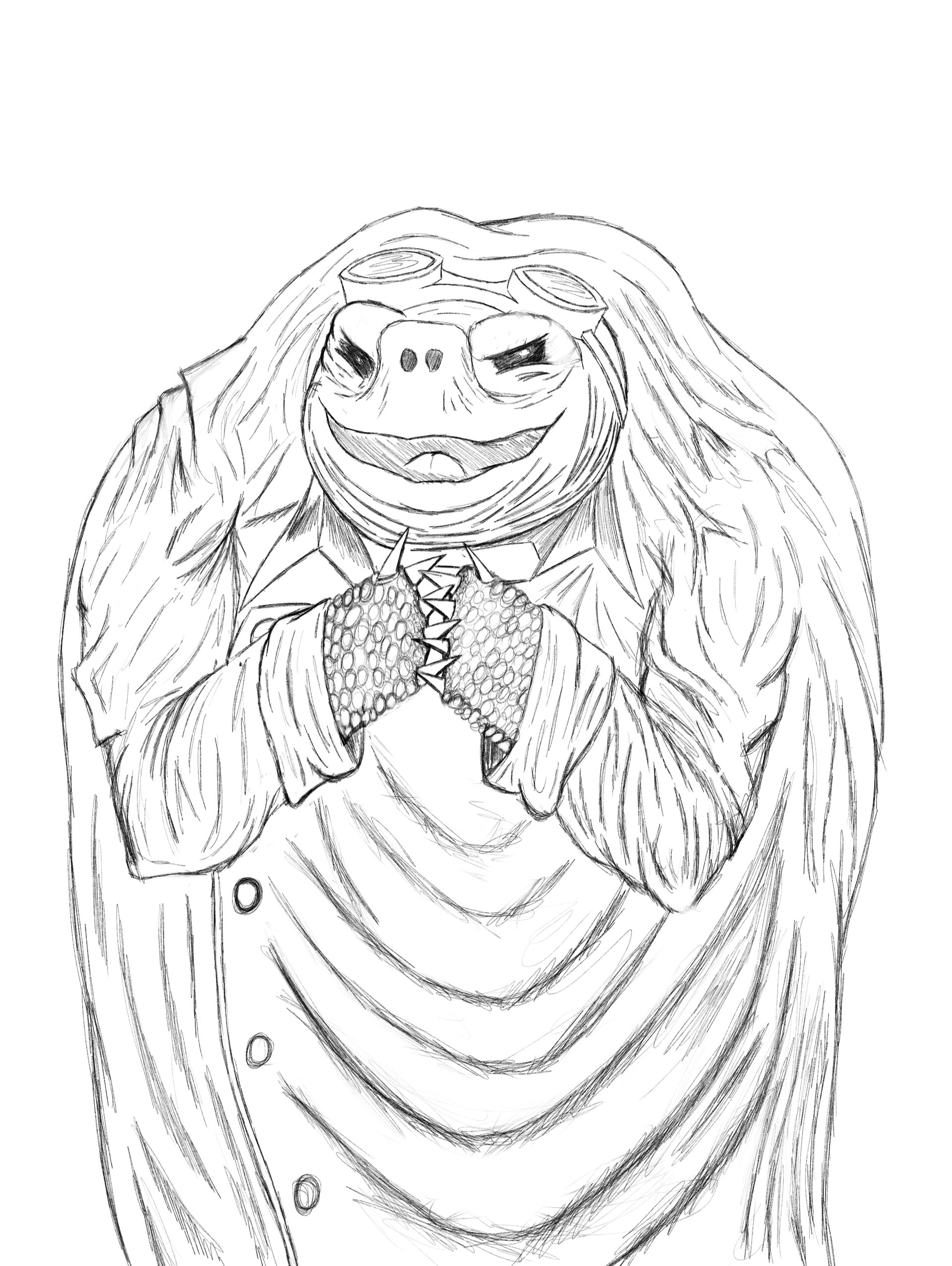 jabba the hutt coloring pages