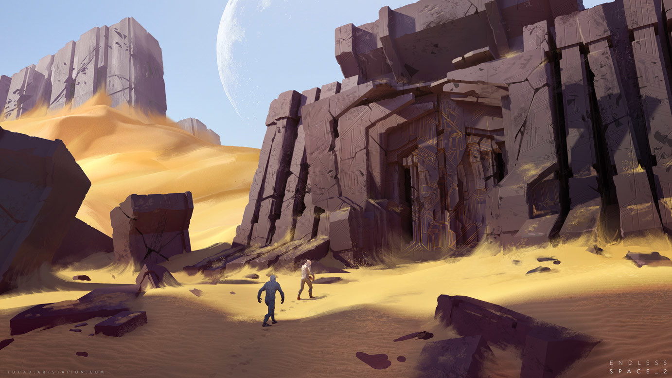 ArtStation - Ghost machines - Endless Space 2