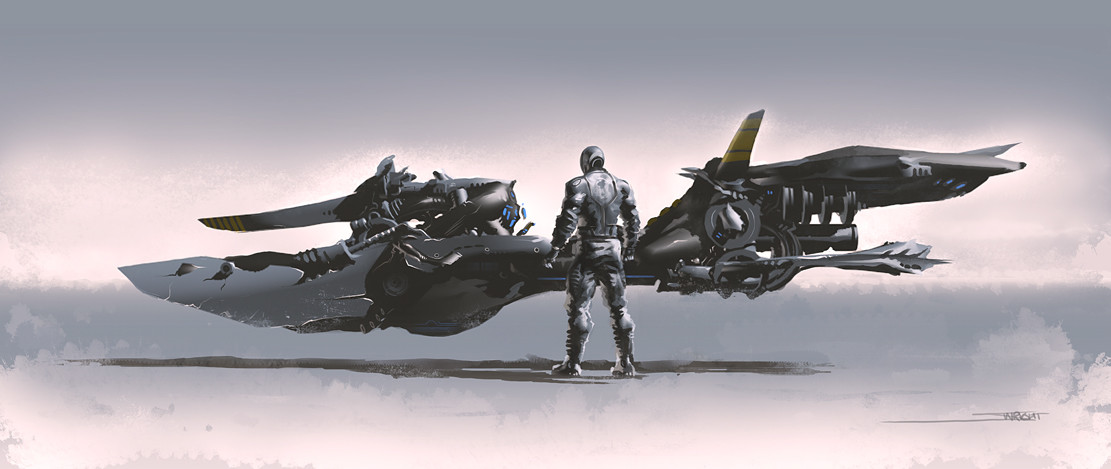 ArtStation - New Hover Blade Design.