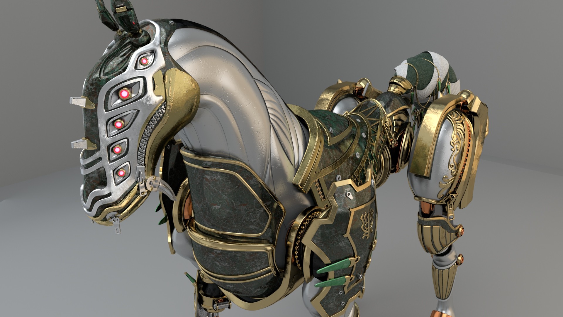 ArtStation - Odin from Final Fantasy XIII