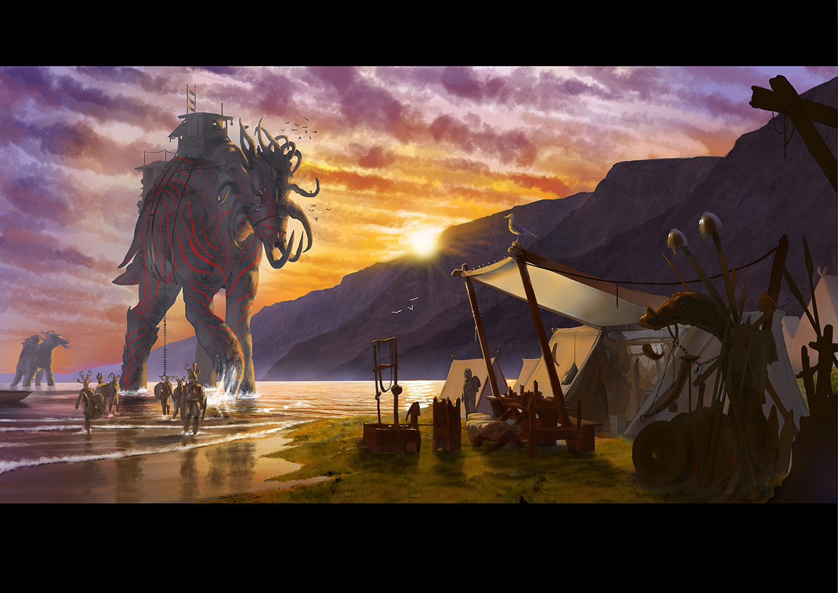 ArtStation - Viking Landing