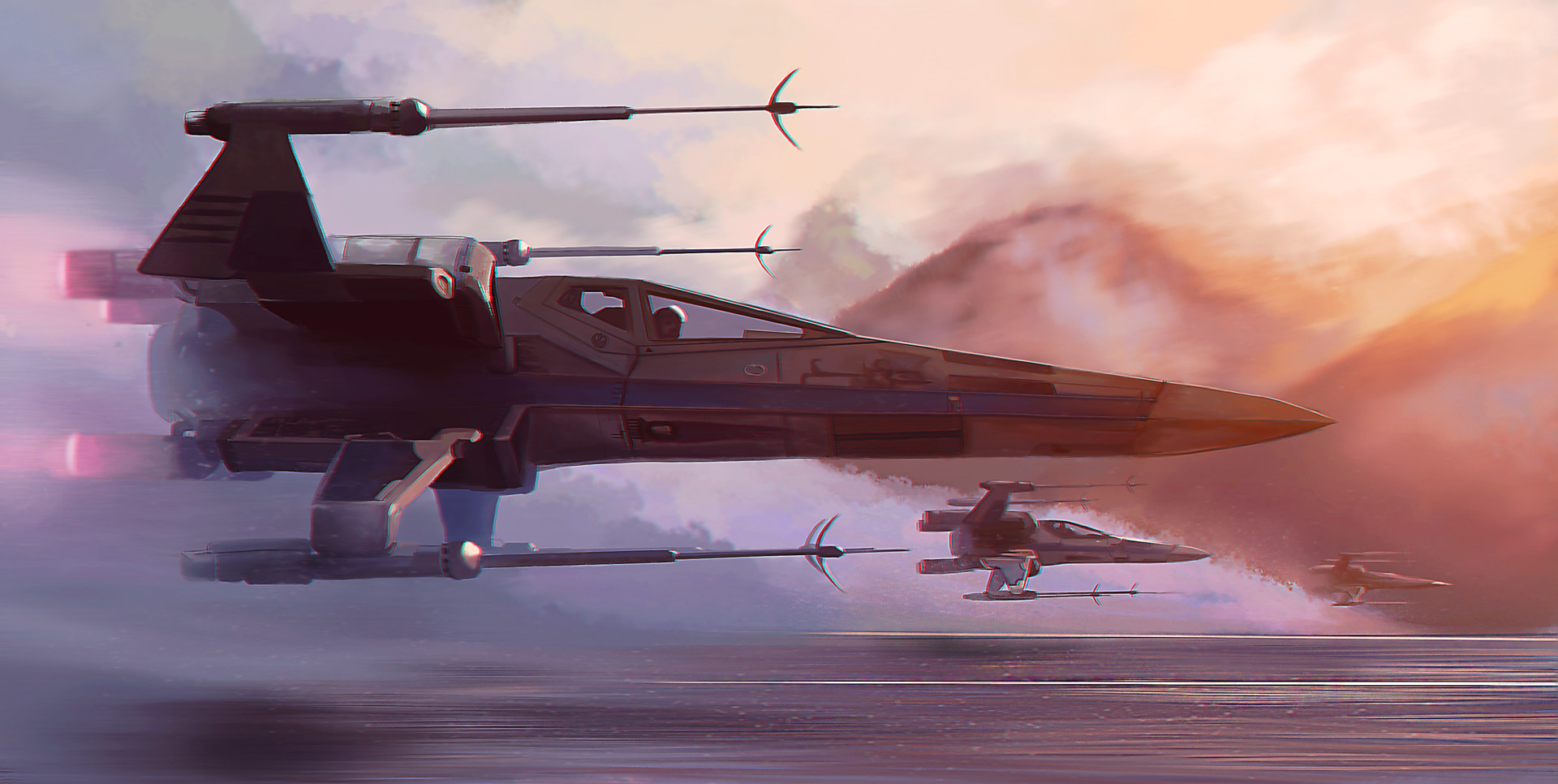 ArtStation - STAR WARS: X-Wings