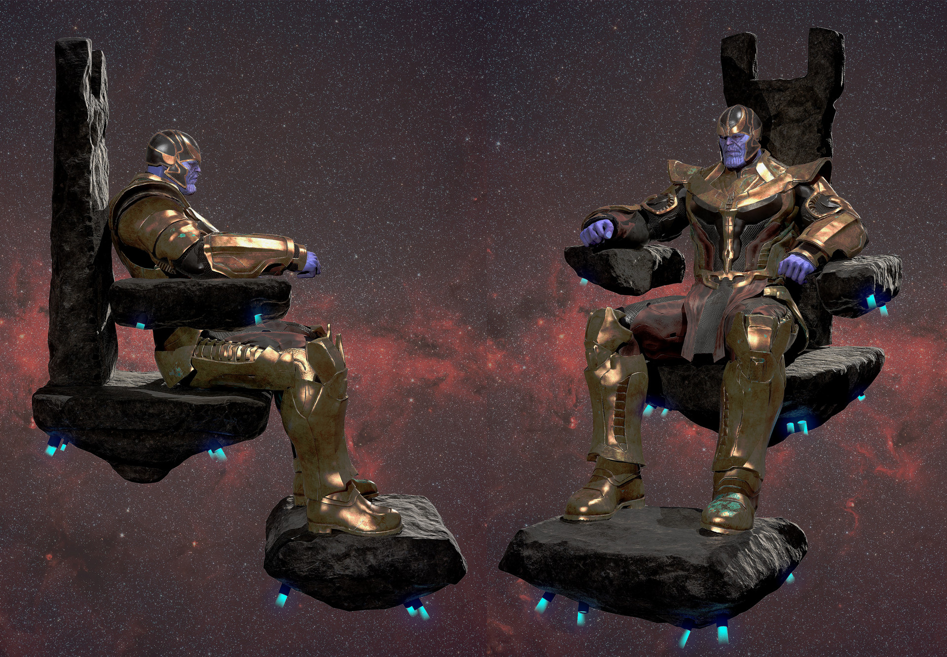 Guardians Of The Galaxy Thanos Throne