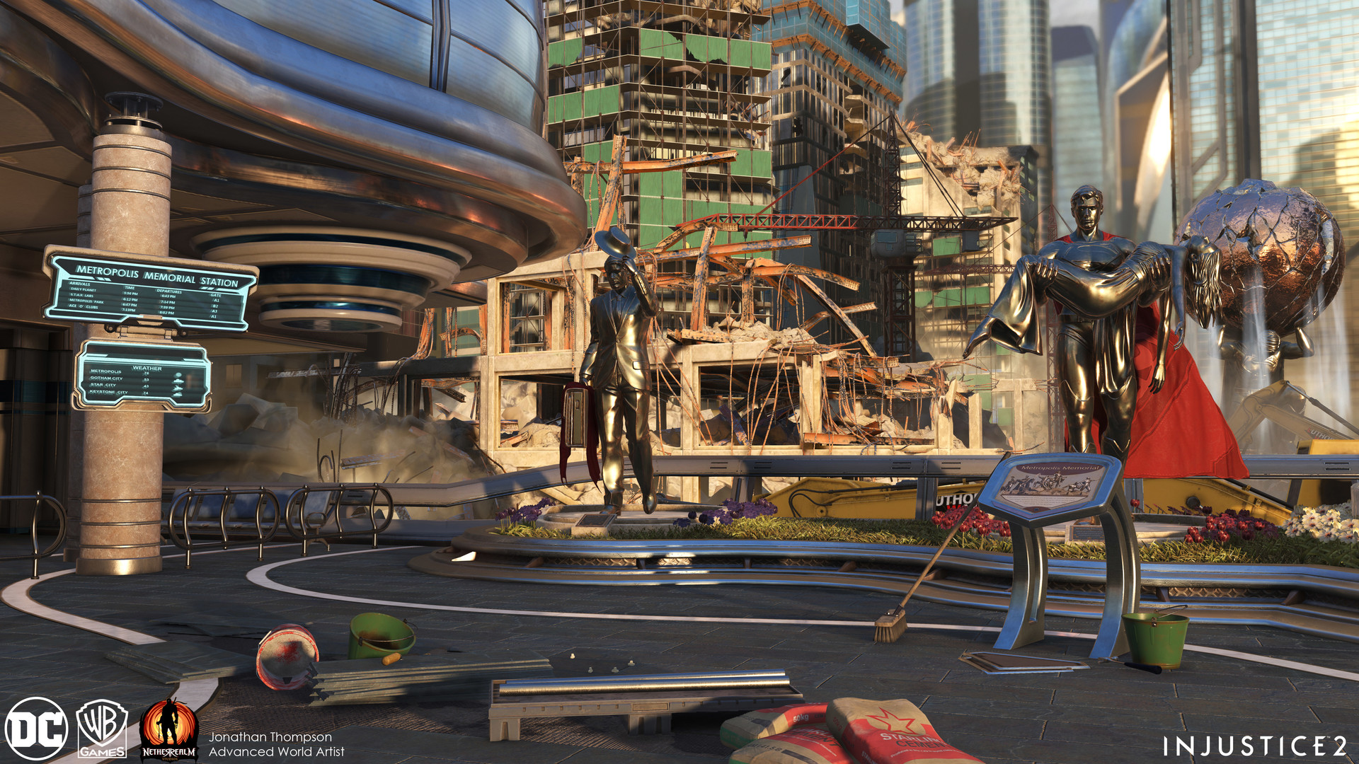 Jonathan Thompson - Injustice 2 Metropolis (Memorial Station)