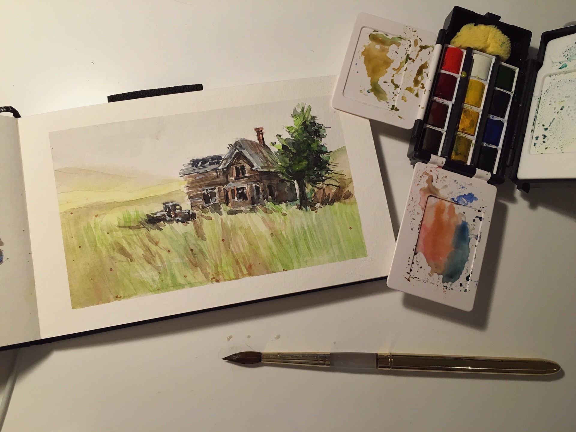 ArtStation - watercolor study