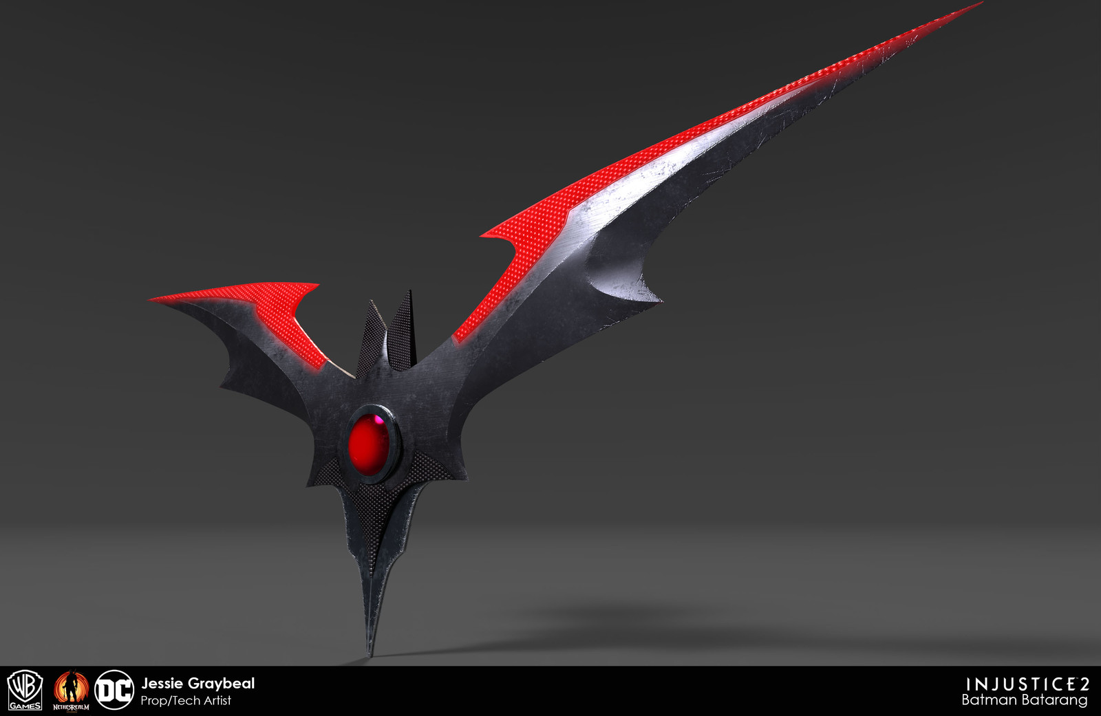 Jessie Graybeal - Injustice 2 - Batman Batwing, Batmobile, and Batarang