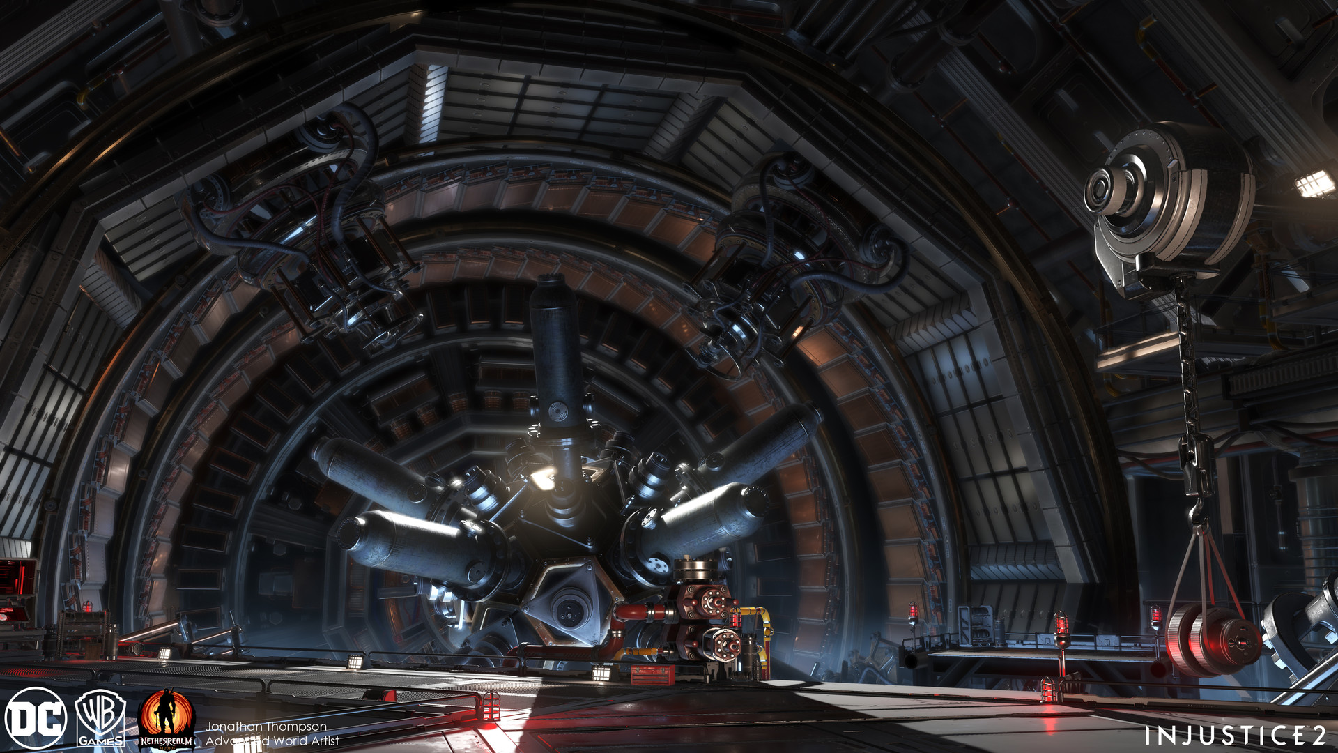 Jonathan Thompson - Injustice 2 Red Sun Prison (Power Core)