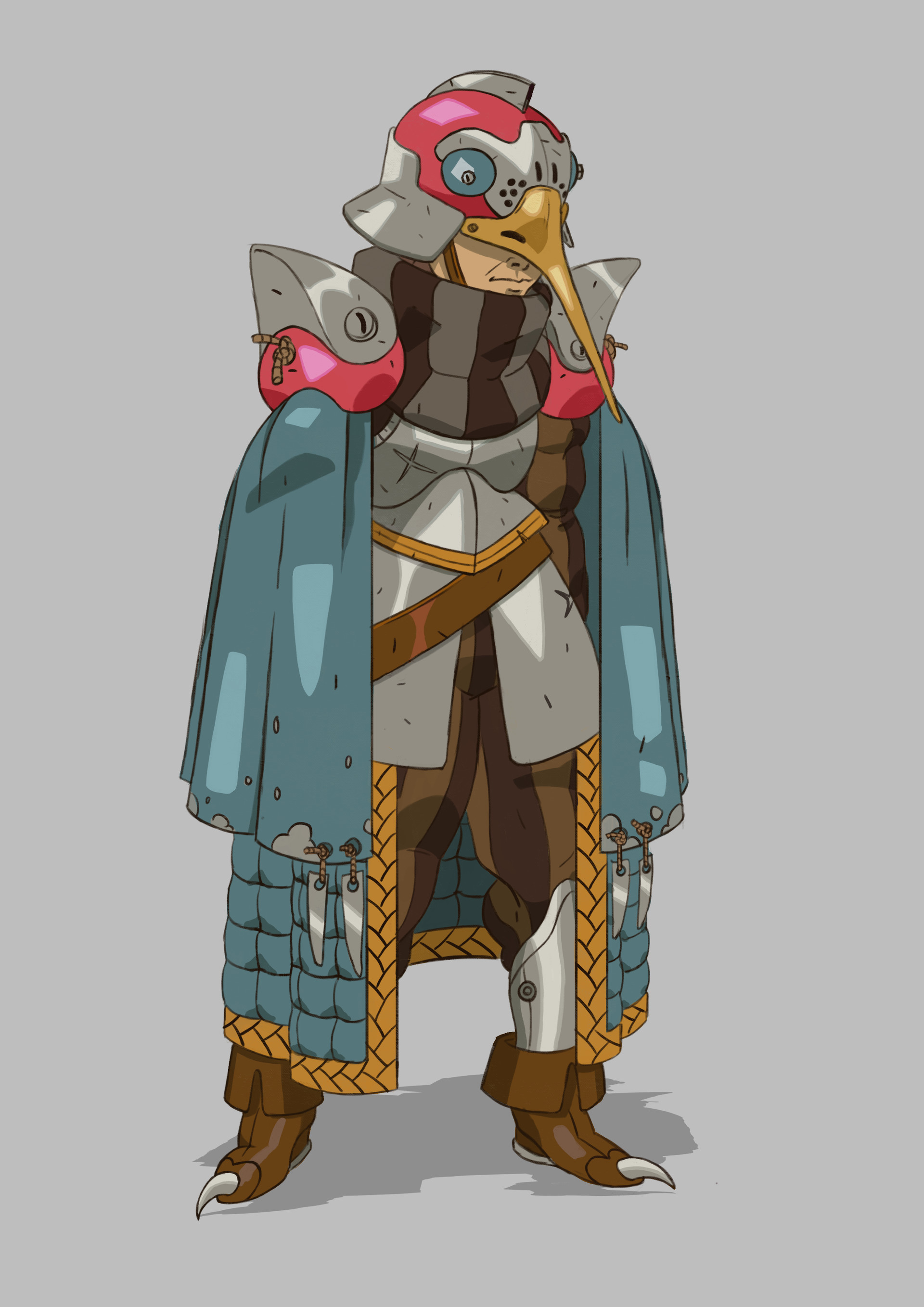 ArtStation - hummingbird knight