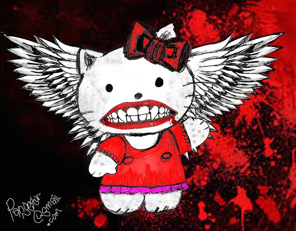 ArtStation - hello kity spooki