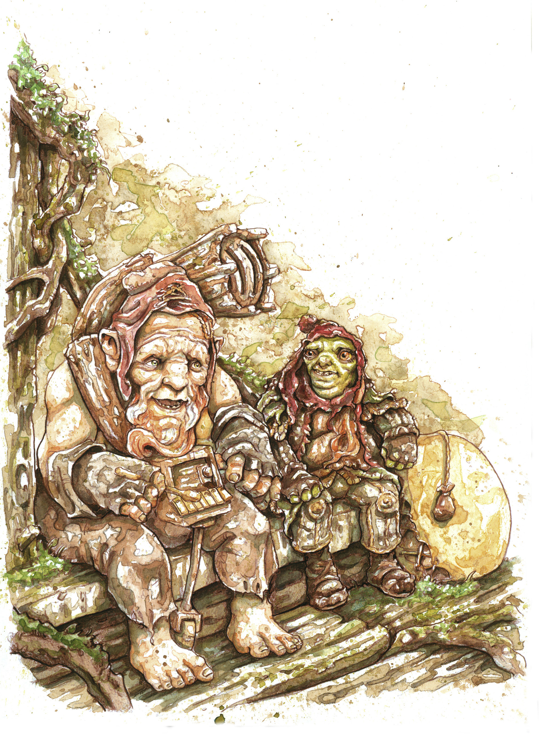 Johnny Fraser-Allen - The Gloaming Water Colors