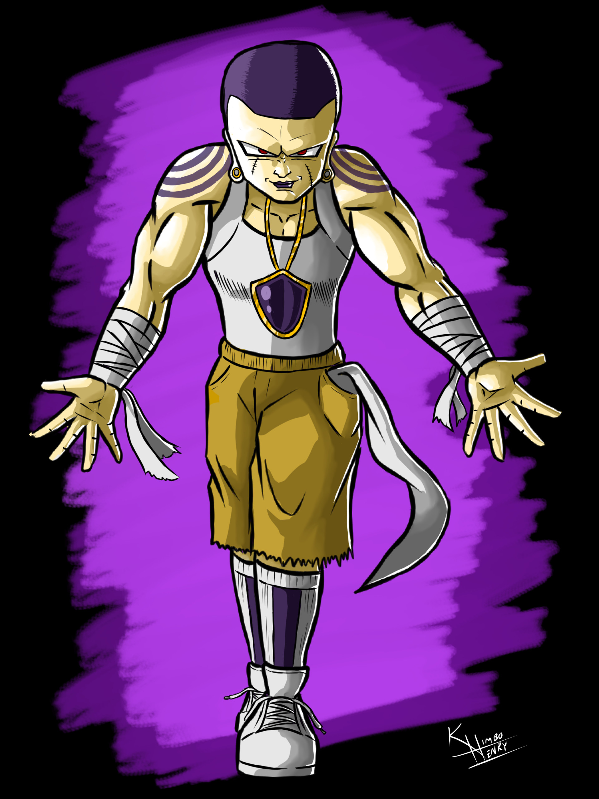 Kimbo Henry - DBZ Villains as Humans