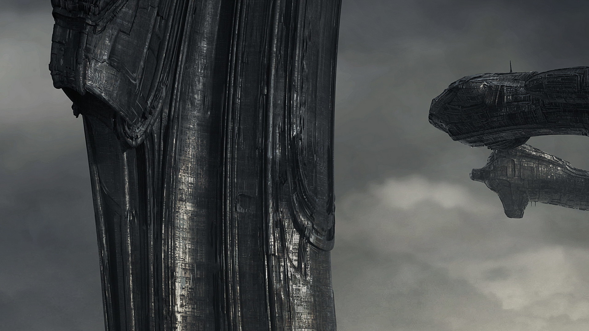 Steve Burg - Alien Covenant - Mothership Textures