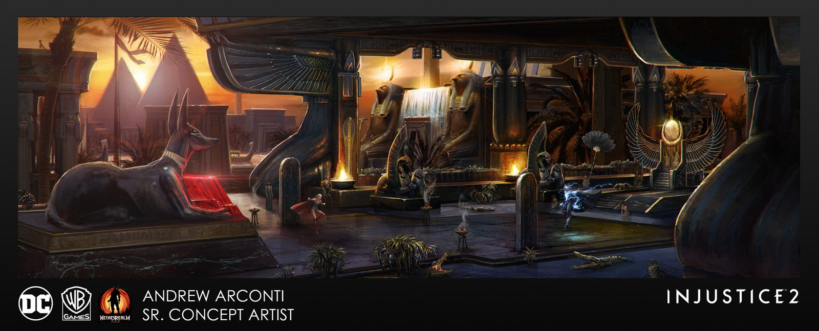 Andrew Arconti - Injustice 2 Concept Art