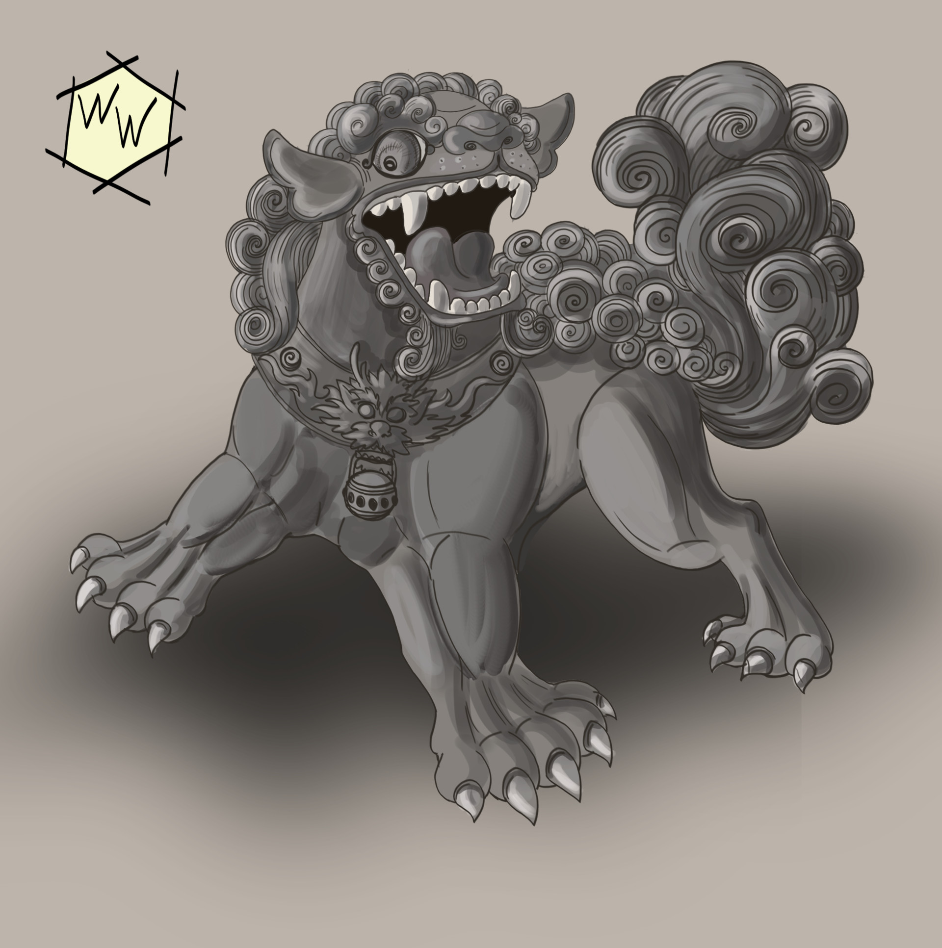 ArtStation - Fu Dog: