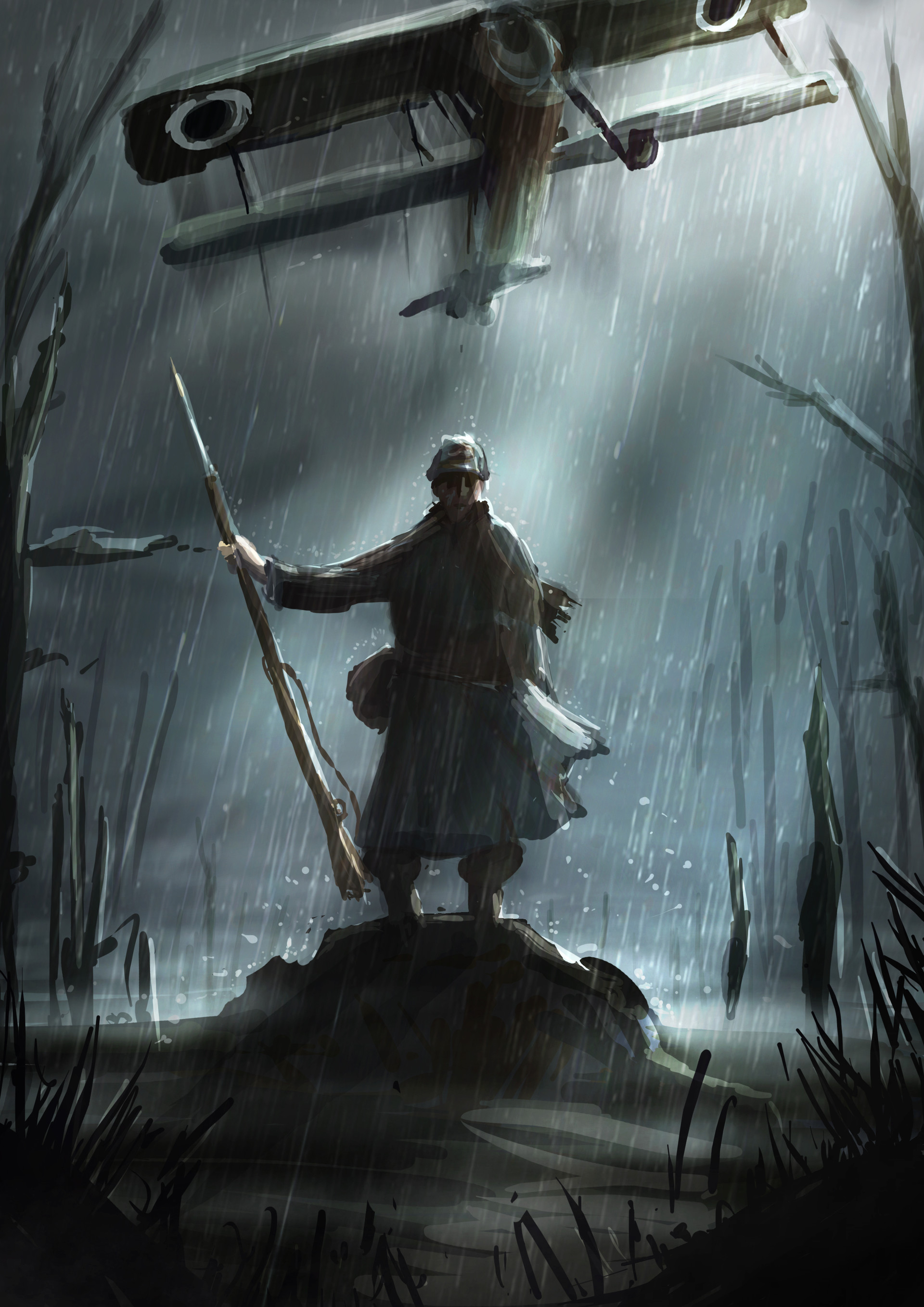 ArtStation - Hope in a desperate war