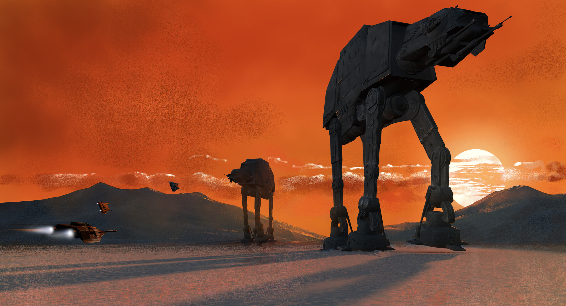 ArtStation - Attack at dawn