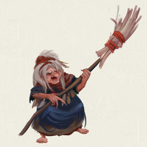 ArtStation - Old witch