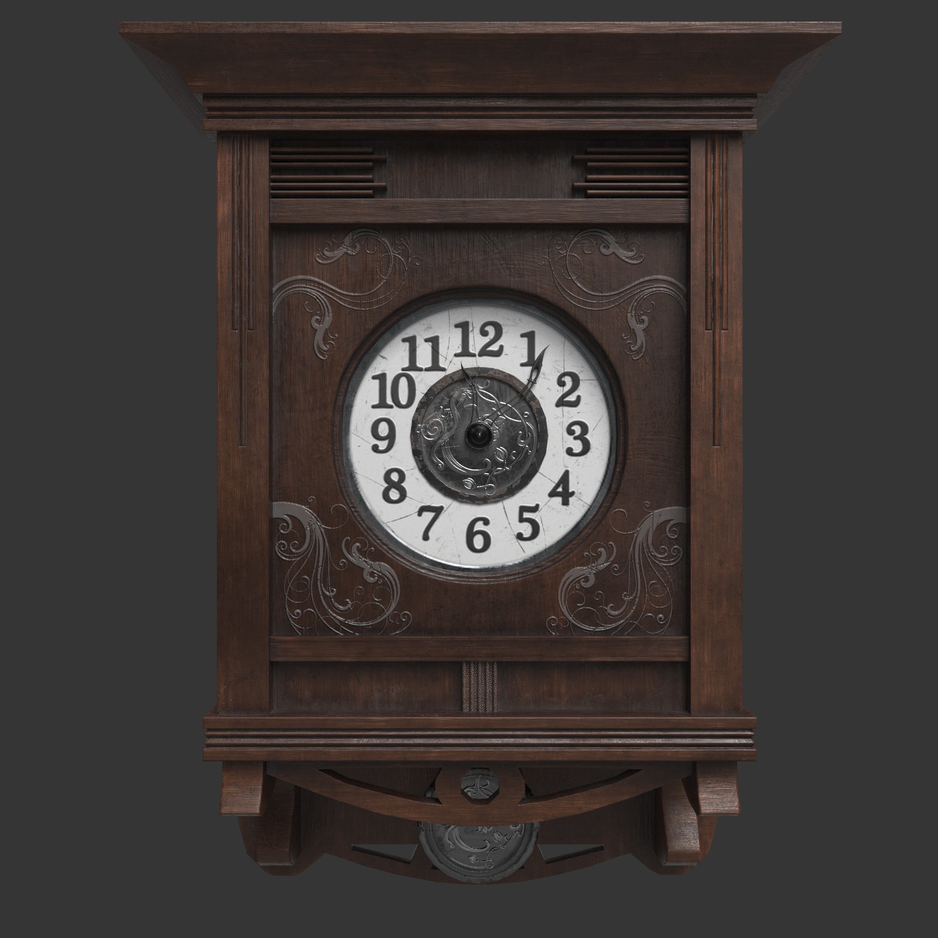 Ignacio Pérez - Art Nouveau Clock