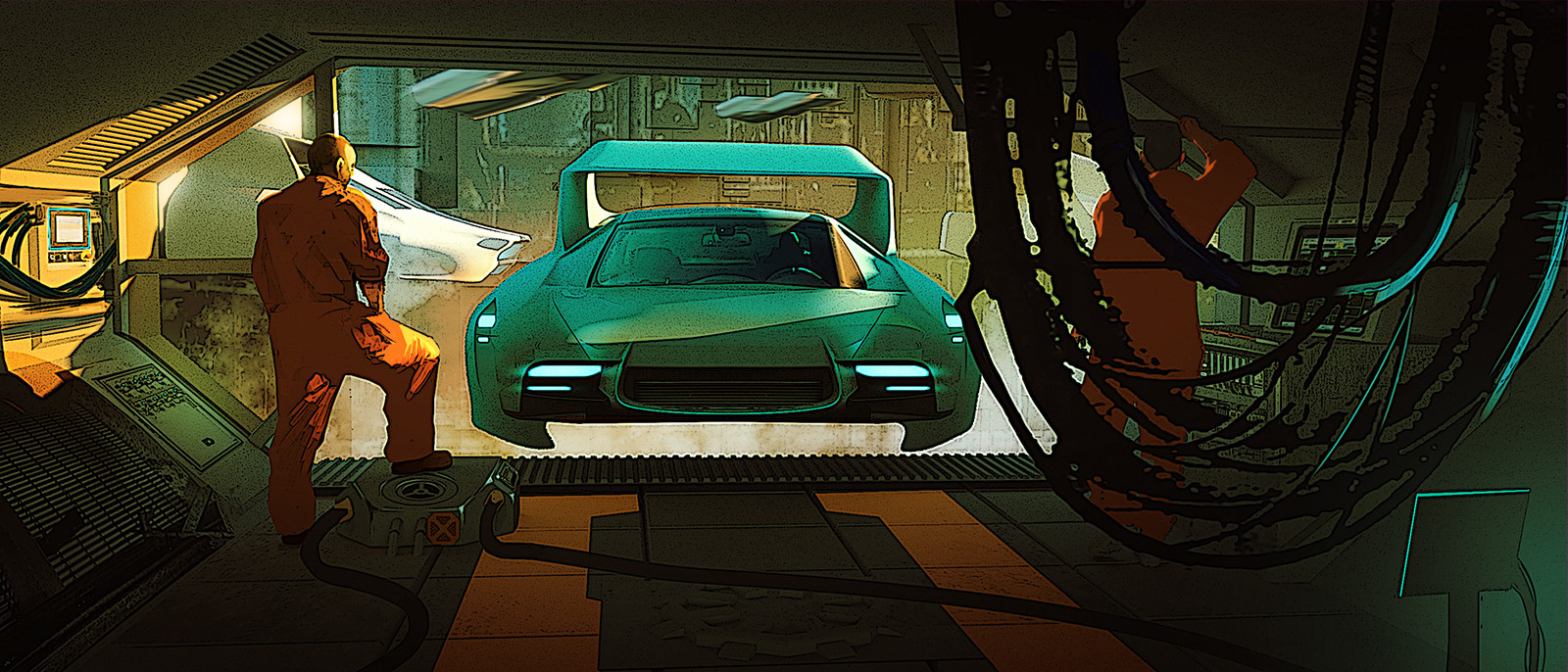 ArtStation - pit stop