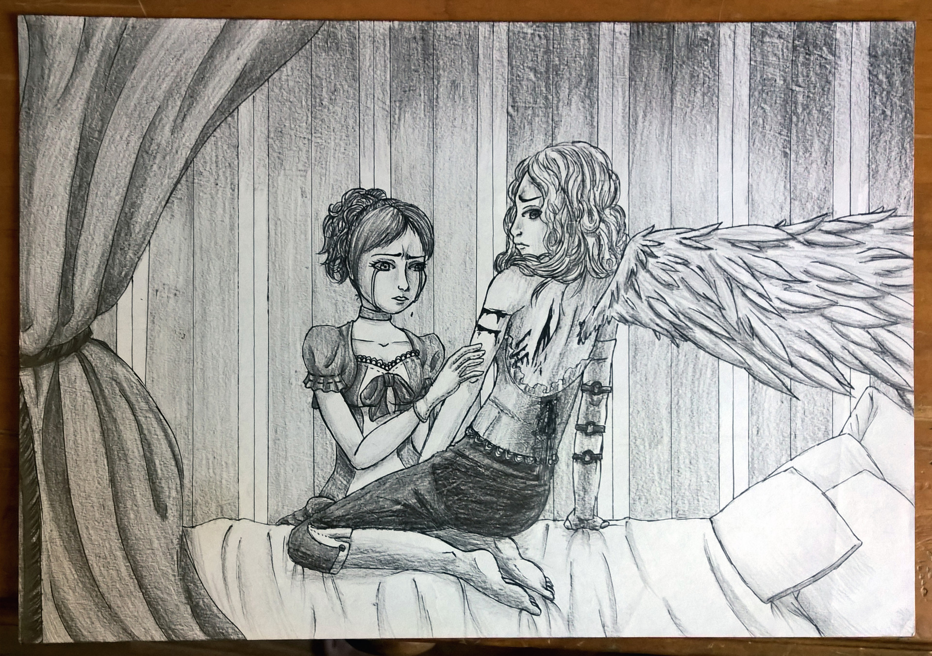 ArtStation - Wounded Angel