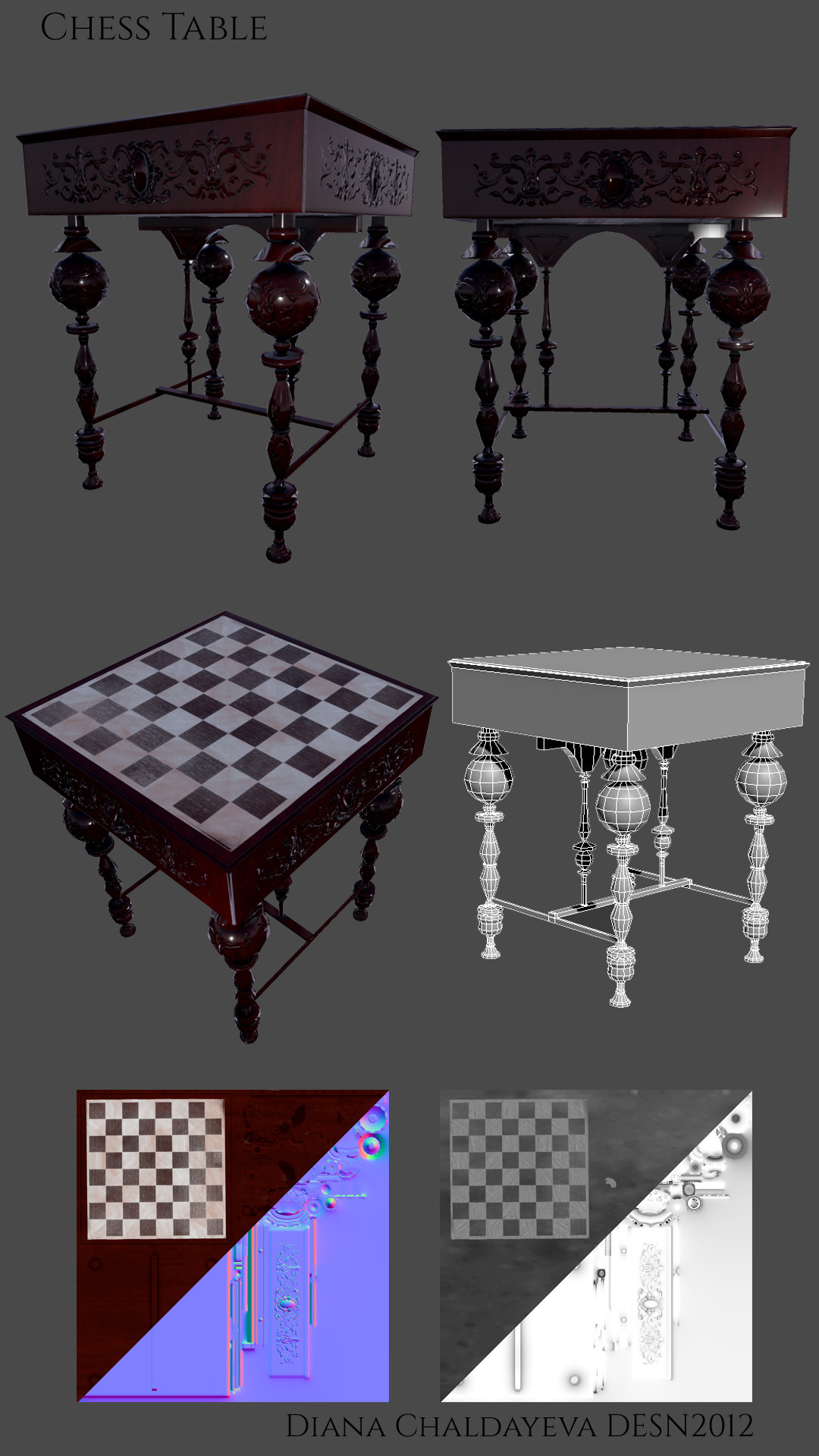 ArtStation - Renaissance Diorama Assets