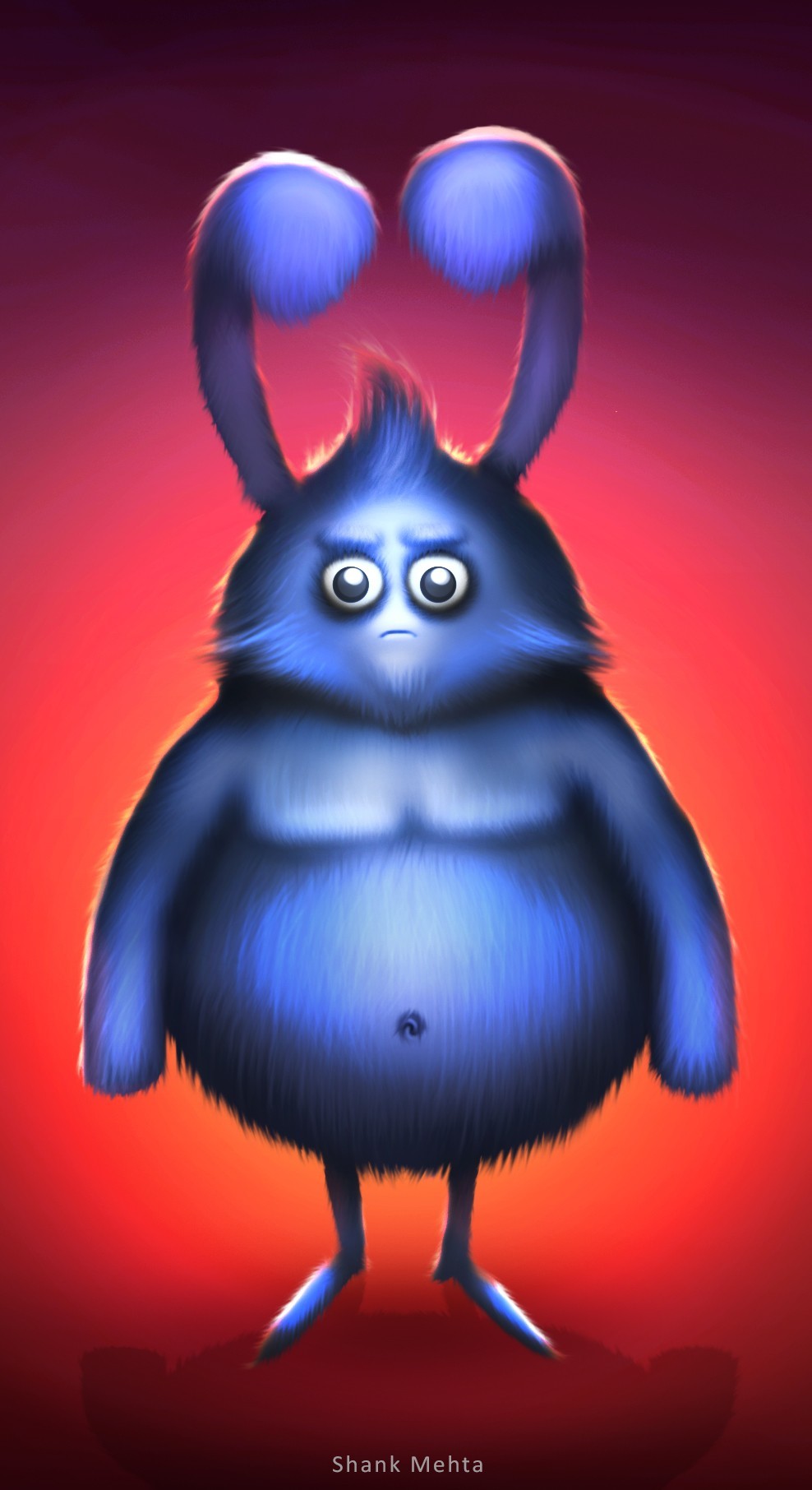 ArtStation - Blue Chewy Alien