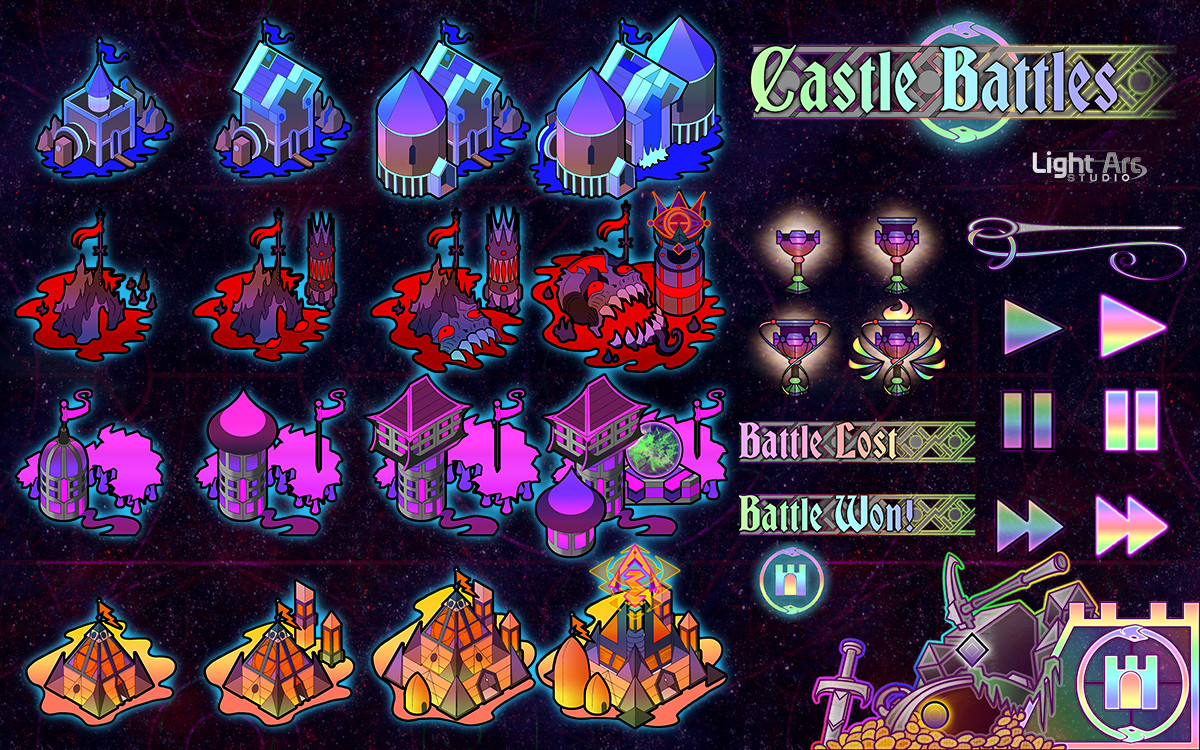 Cleveland Mosher - Castle Battles