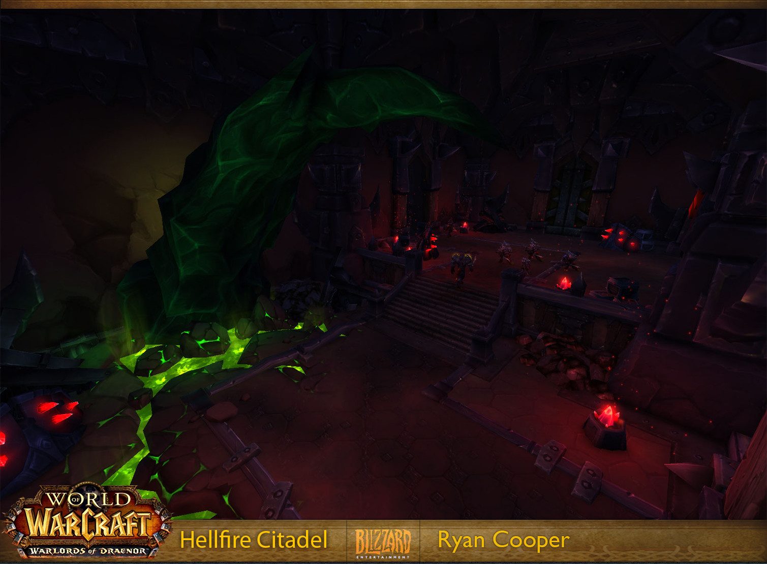 Warlords Of Draenor Login Screen