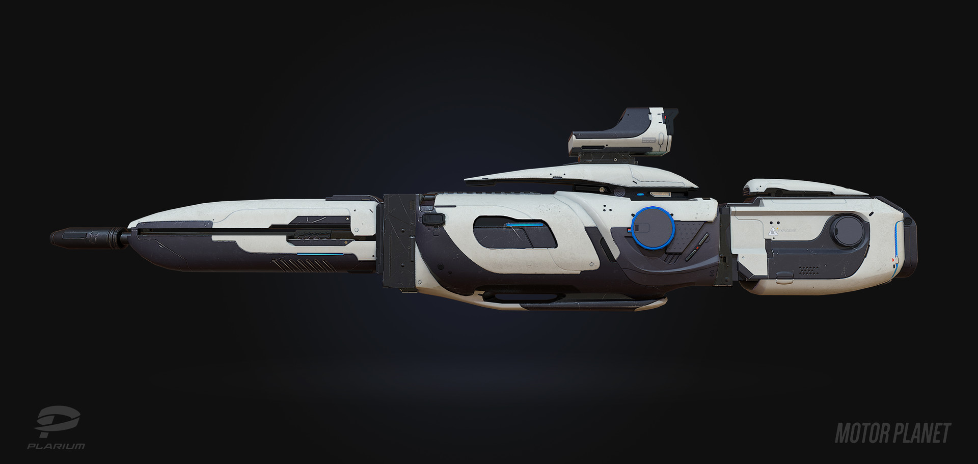 ArtStation - MOTOR PLANET: Small machine gun SET 02