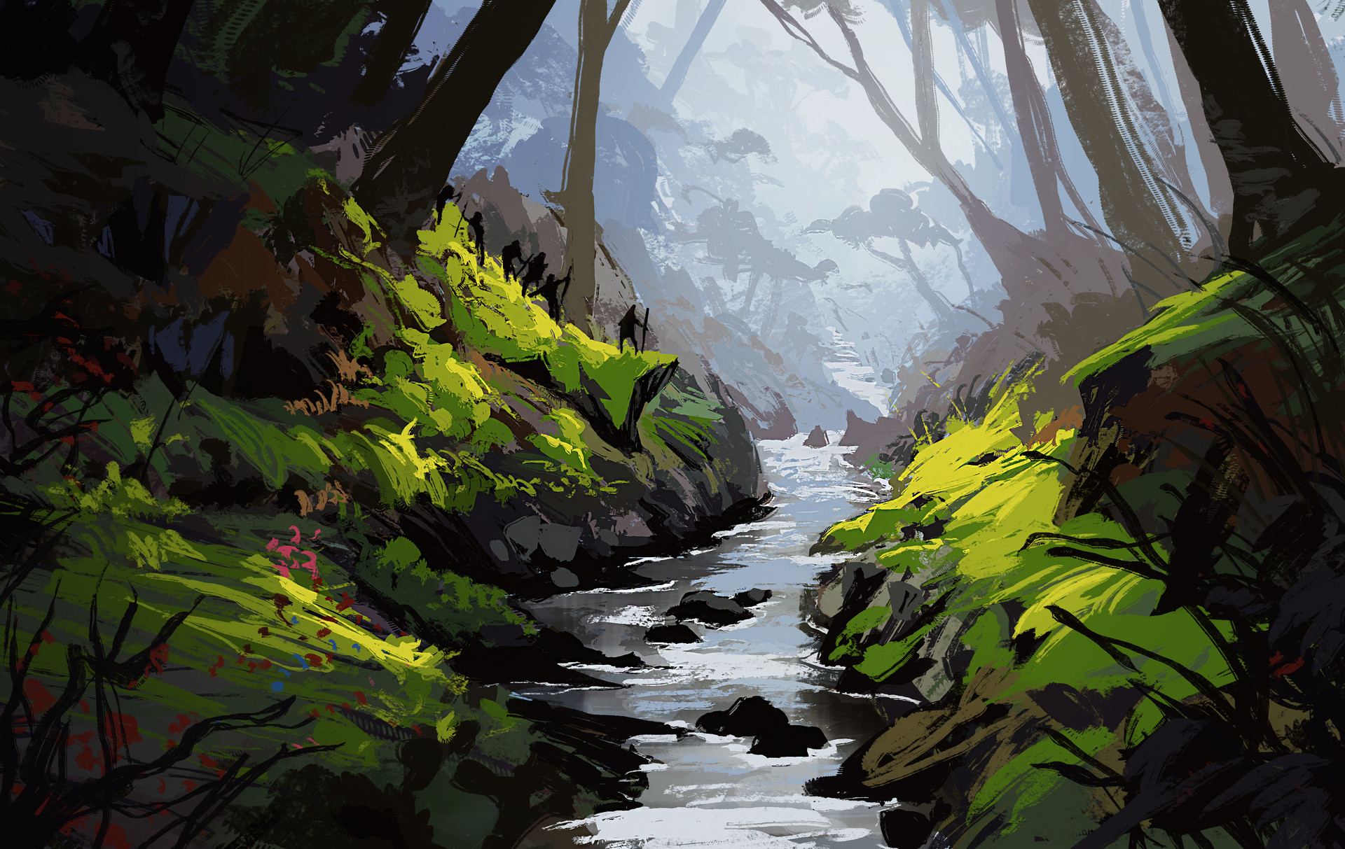 ArtStation - Forest River
