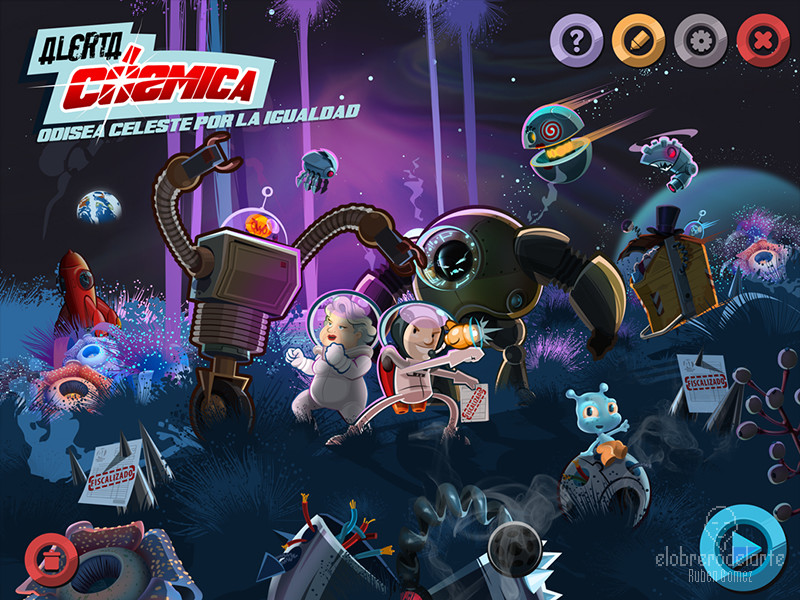 ArtStation - Videogame Main Menu Art